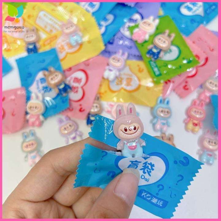MEMGOUO Labubu Independent Packaging Bag Mini Cute Small Gift Luminous ...