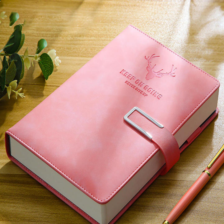Daily Office Notebook A5 Log Notebook Diary Soft Leather Notebook A5 ...