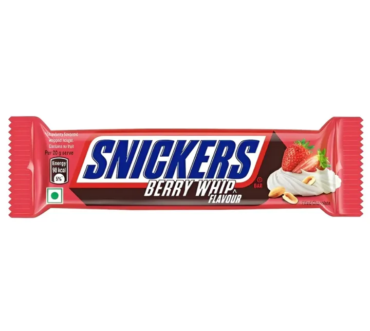 SNICKERS Chocolate Berry Whip 22g Single Pack For Strawberry Lovers ...