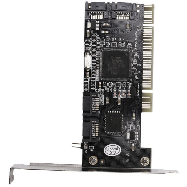 3114 Array Card SATA Expansion Card 4-Port Expansion PCI to SATA ...