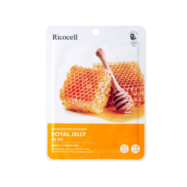 Ricocell Royal Jelly Essence Face Mask – Deep Nourishing & Firming ...