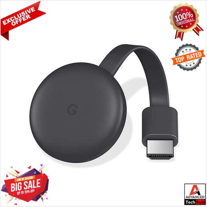 Google Chromecast 3rd Generation Genuine | Daraz.lk