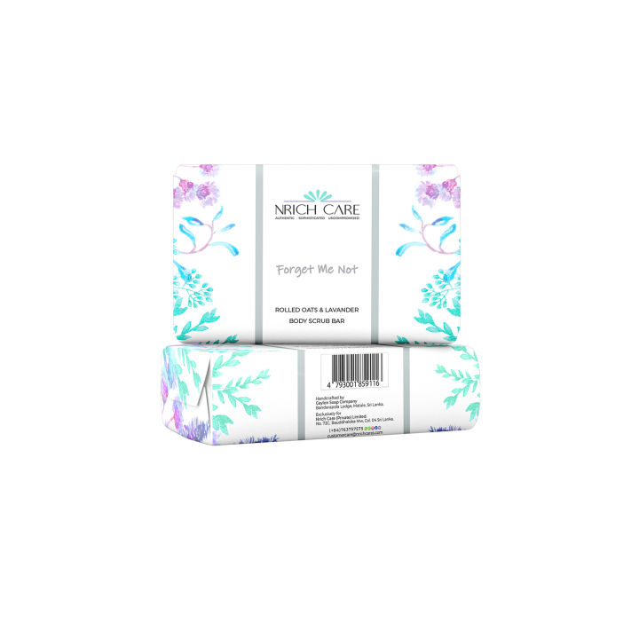 NRICH CARE Forget Me Not Body Scrub Bar | Daraz.lk