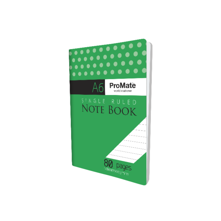 ProMate A6 Notebook 80Pgs | Daraz.lk