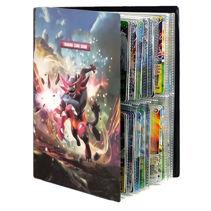 （NEW）240Pcs Holder Collections Pokemon Cards Album Book Top Loaded List ...