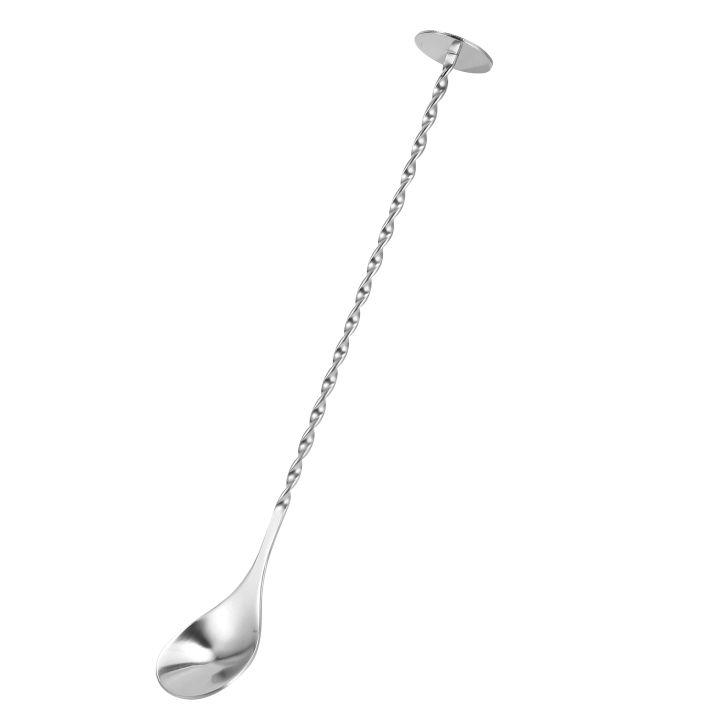 Twisted Mixing Spoon 27.5cm 11 Inch Mixing Spoon, Long Cocktail Spoon ...