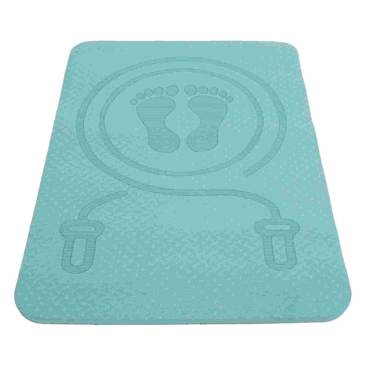 TPE Multi-Functional Skip Rope Mat Cushioned Sports Mat Family Non-Slip ...