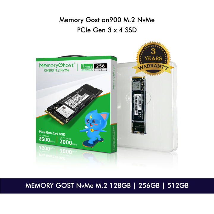 Memory Ghost M.2 2280 PCIe3.0 NVMe Solid State Drive Gen.3 x4 128GB ...