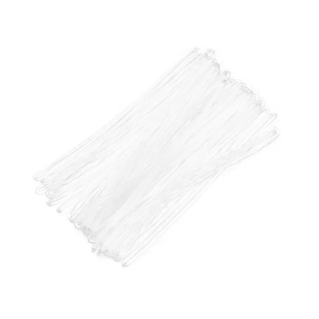 30 Pcs Pvc Luggage Loops Straps Tags Transparent 6 Inch Name Tag Loop ...