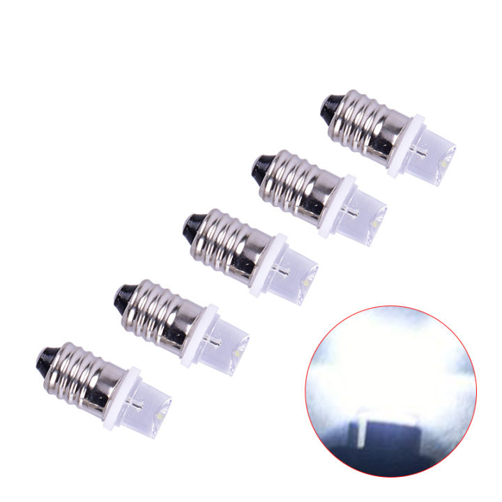 5pcs/set E10 Led Bulb DC 3V 4.5V Instrument Bulb Indicator Bulb ...