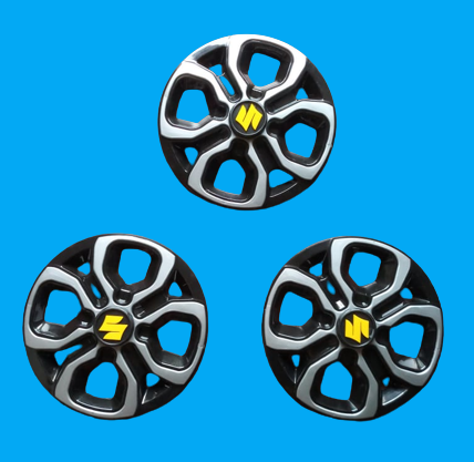 3 Pcs Three Wheeler Rim Cup Set | Daraz.lk