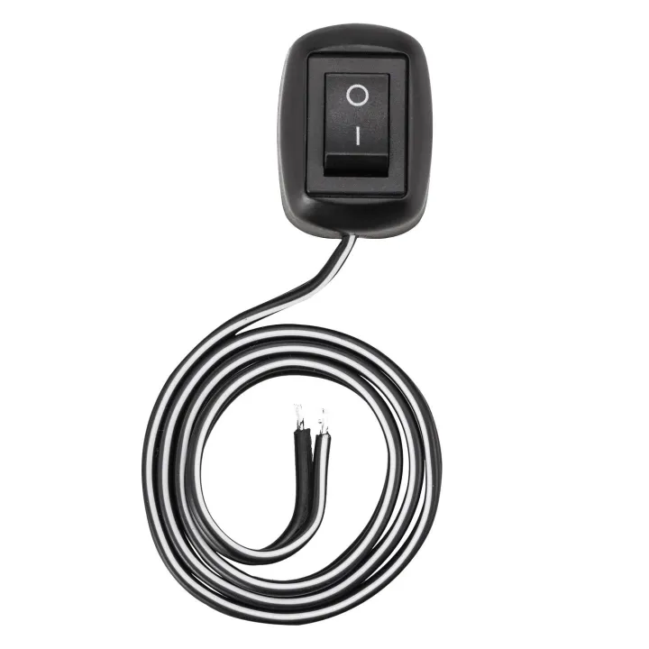 【Black】 Car DIY Switch Water Drop Switch OFF/ON For Fog DRL, LED Light ...