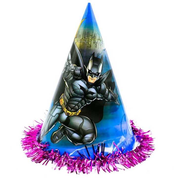 Bat Man Happy Birthday Colourful Hat | Daraz.lk