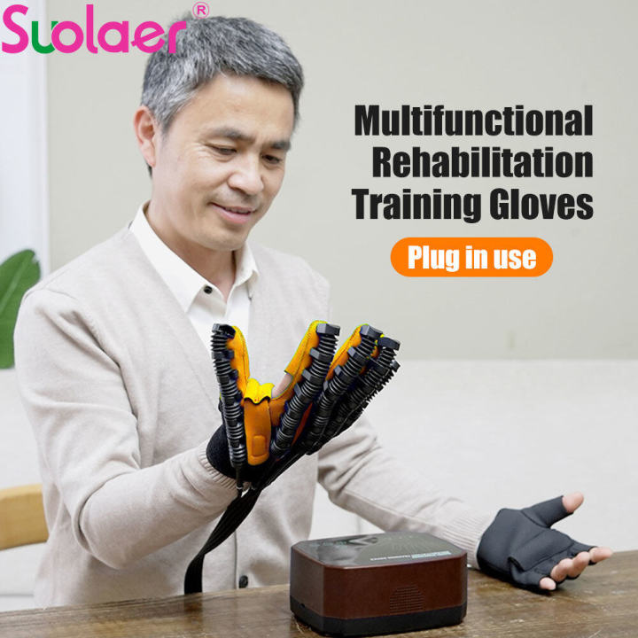 Suolaer Rehabilitation Robot Gloves Hands - Power Upgrade Strengthen ...