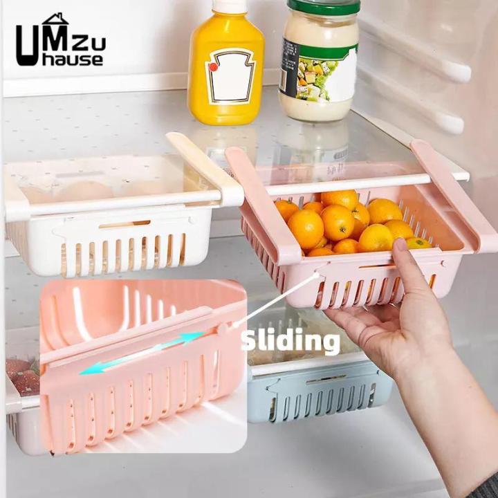 New Arrival’s Stretchable Storage Boxes Drawers Divided Racks Food ...
