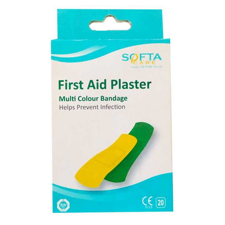 First Aid Plaster (Multi Colour)For Children 20Pcs Pack ×5Pack | Daraz.lk