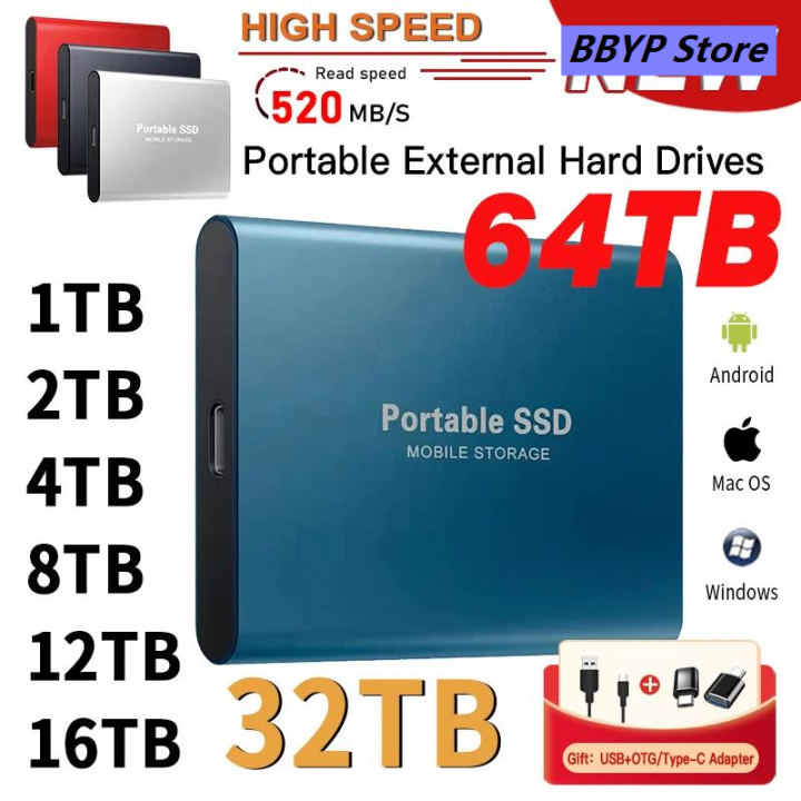 BBYP Mac hard drive device PC/disk 500G speed mobile solid state hard ...