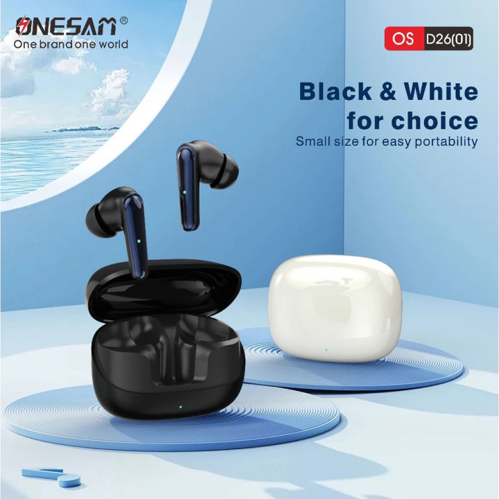 ONESAM OS-D26(01) TWS Wireless Bluetooth V5.3 Earbuds Headset Stereo ...