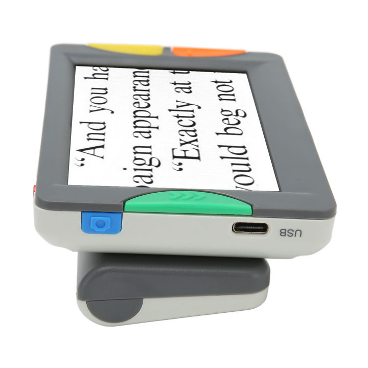 Portable Video Digital Magnifier, Memory Function Hand Writing ...