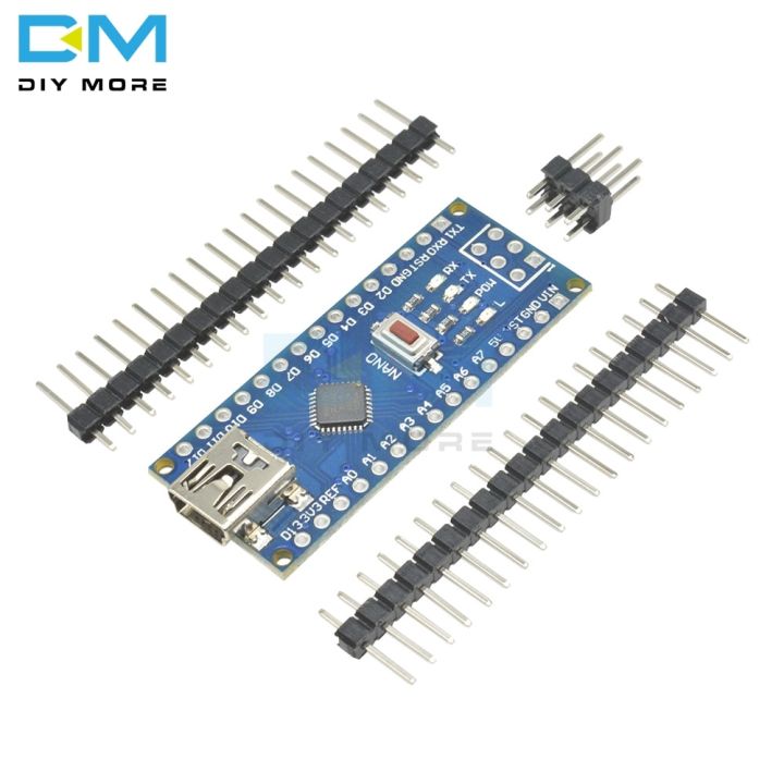 【VA VA VOOM】USB CH340 Nano 3.0 ATmega328P Controller Board Compatible For Arduino USB Nano V3.0 ...