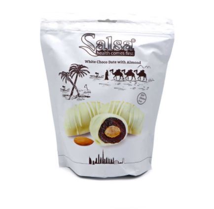 SALSA White Choco Date with Almond Packet of 250g Dubai UAE | Daraz.lk
