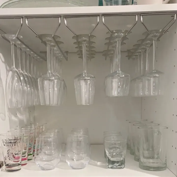 1Pcs High Glass Rack Single Row Double Row Multiple Size Glass Rack ...