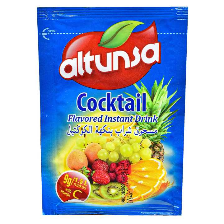 Altunsa Cocktail Flavoured Instant Drink 9G | Daraz.lk