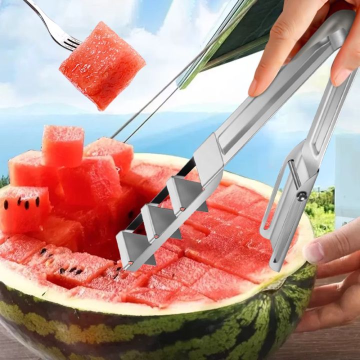 Easy To Use 304 Stainless Steel Watermelon Cube Cutter Anti-corrosion ...