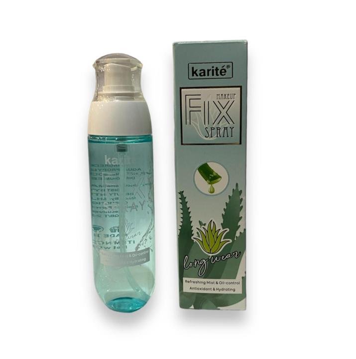 Karite Make Up FIx Spray, Long Lasting Stay Oil-Control And Antioxidant ...