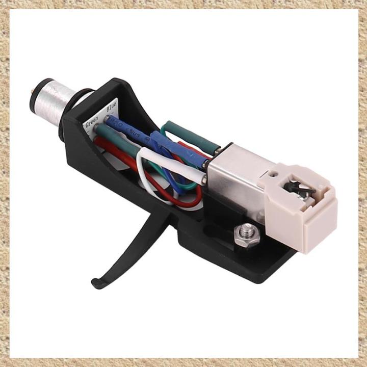 Stylus with Turntable Headshell 4 Pin Contacts for Phonograph Turntable ...
