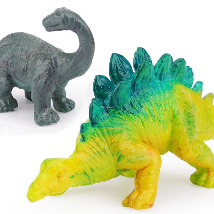 Ambiguoose DIY Coloring 3D Painting Mini Animal Dinosaur Pterosaur ...