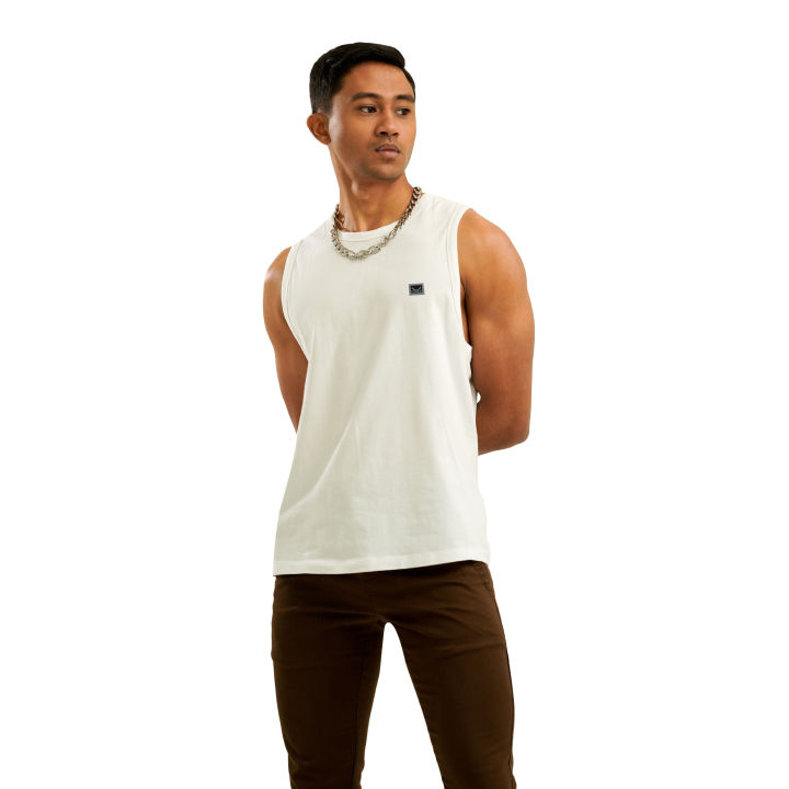 Moose Men’s Everyday Essential Tank Top – Bright White | Daraz.lk