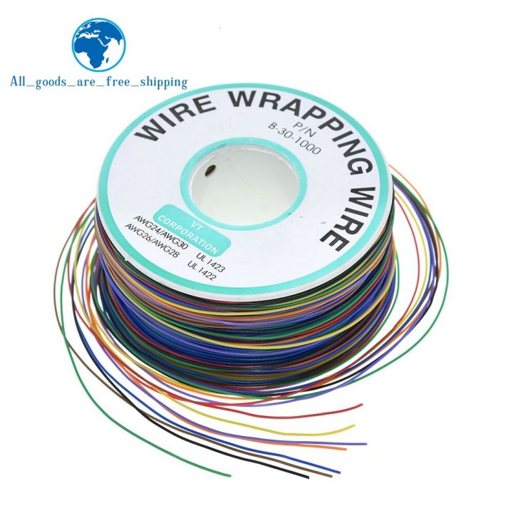 【VA VA VOOM】Wrapping Wire 8 30AWG Insulation B-30-1000 0.25mm Copper ...