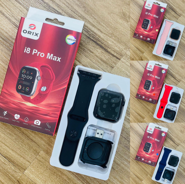 ORIX I8 PRO MAX SMART WATCH FOUR COLORS | UNISEX | Daraz.lk