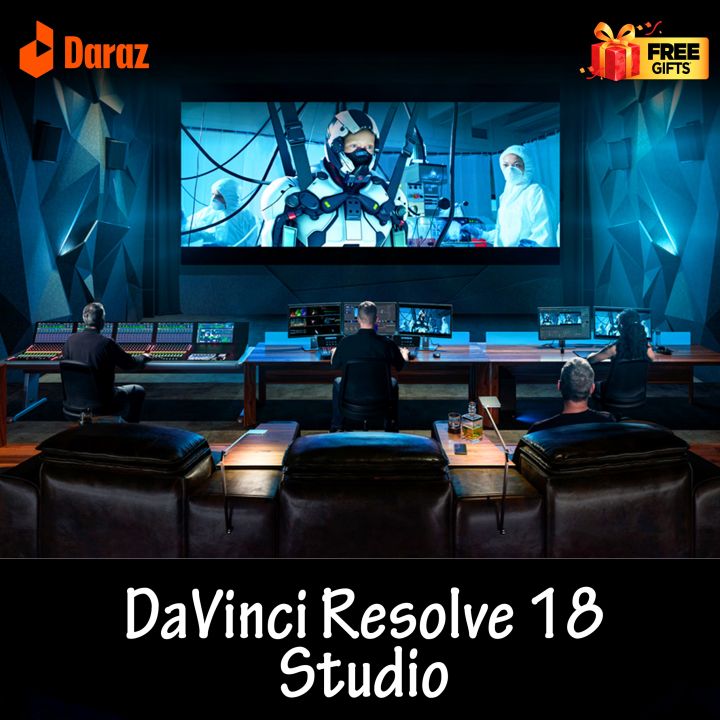 Blackmagic Design DaVinci Resolve Studio v18 Professional Video Editing & Color Grading Software ...