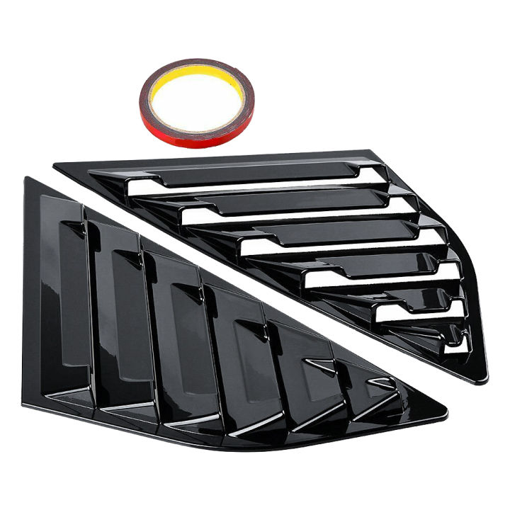 Car Quarter Side Window Cover Louver Scoop Vent for Ford Focus ST MK3 ...