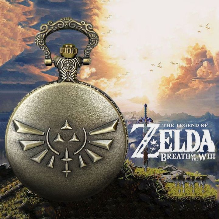 【Hengli jewelry story】Zelda Legend Pocket Watch Relief Personality ...