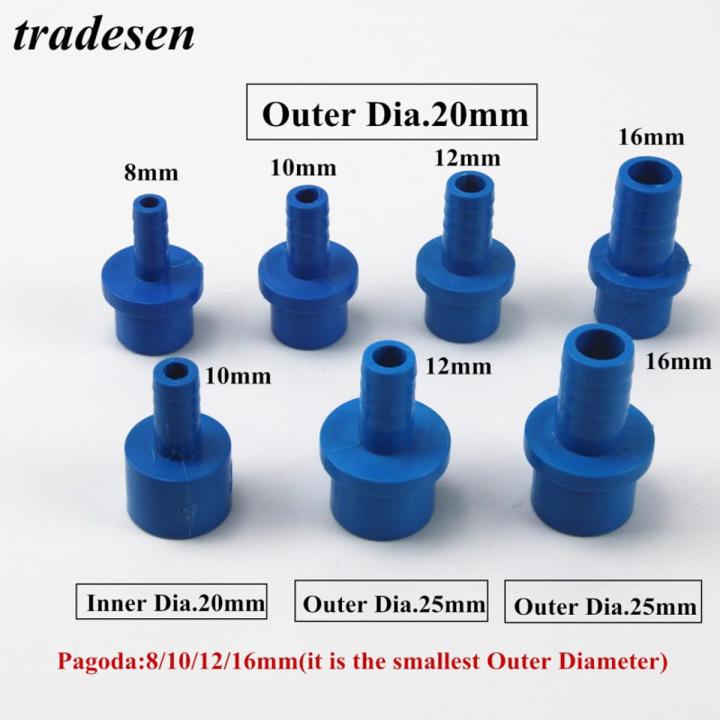 20/25mm ~ Hose Pagoda Connector Garden Irrigation Water Aquarium Fish ...