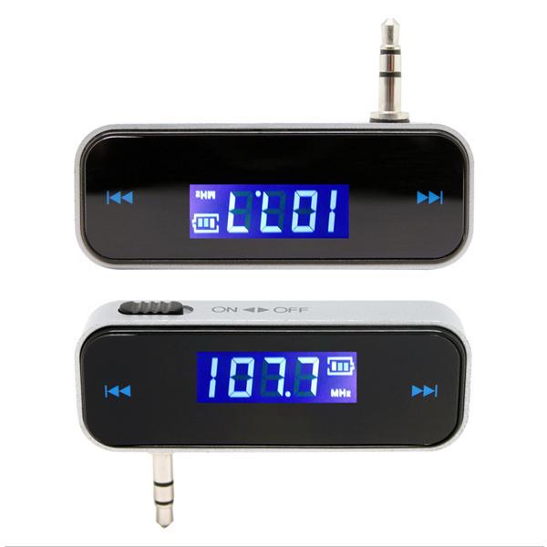 Car Kit In-Car Music Audio Modulator Wireless Lcd Display Modulator ...