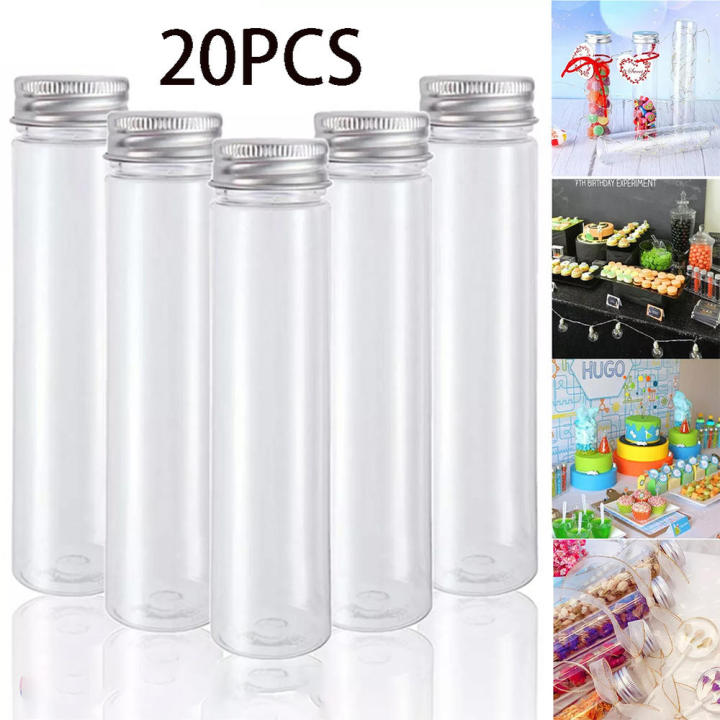 50ml Empty Test Tubes With Screw Lids Bpa-Free Screw Cap Test Tubes ...