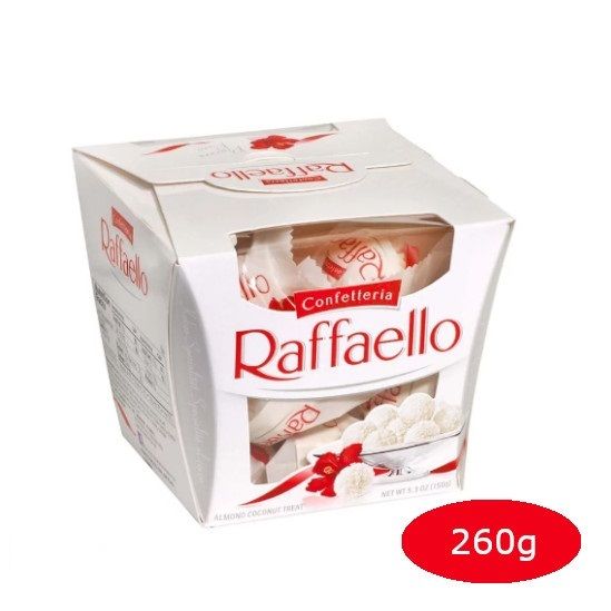 Raffaello Conferreria Ferrero Rocher 260g White Almonds Chocolate ...