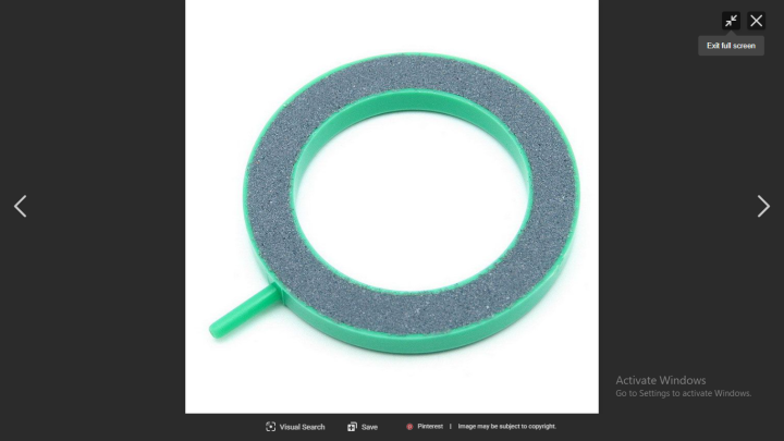 Air stone ring air stone diffuser bubble disk oxygen plate aquarium air ...
