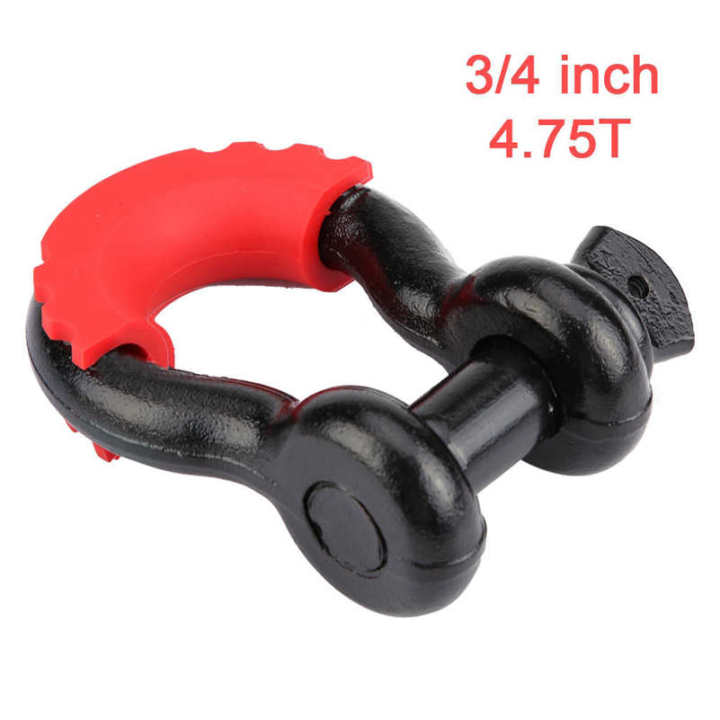 New Car Auto 3/4 inch 4.75T Latches Designs D-Ring Shackle with Sheath ...