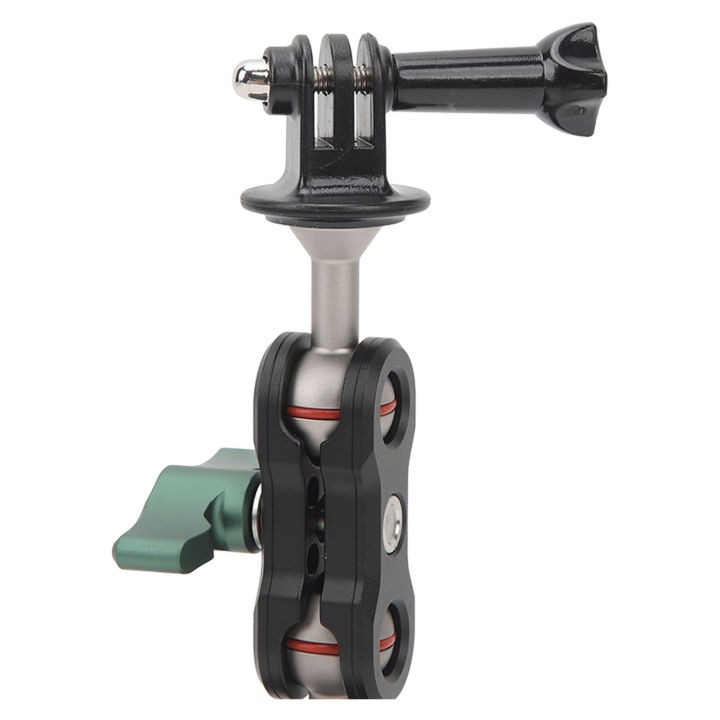 Camera Mount Car Holder 360 Degree Rotating Dual Ball Head Suction Cup ...