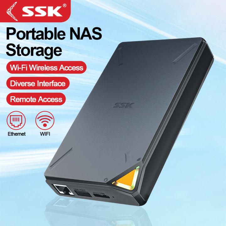 New style SSK Portable External SSD HDD NAS Storage Wireless Wi-Fi ...