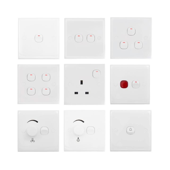 Kevilton Switches and Sockets | White Series | Kevilton Brand ...