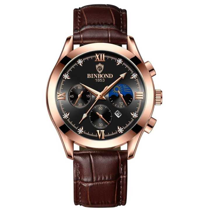 LouisWill Men Casuals Fashion Watches Quartz Watches Business ...