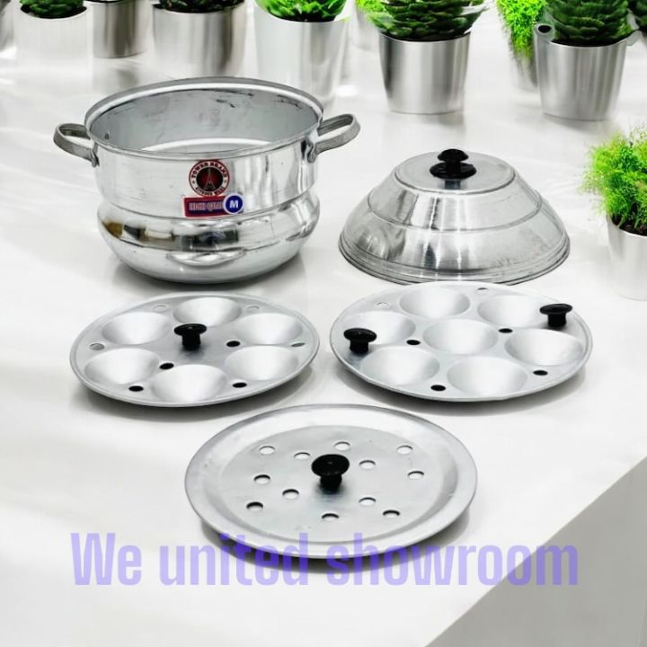 Latest Aluminium non stick Idli Maker/cooker And Steamer pot pan Best ...