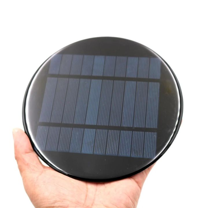 solar toys 5V 350mA Round Circle circular Solar Panel Polycrystal Solar ...