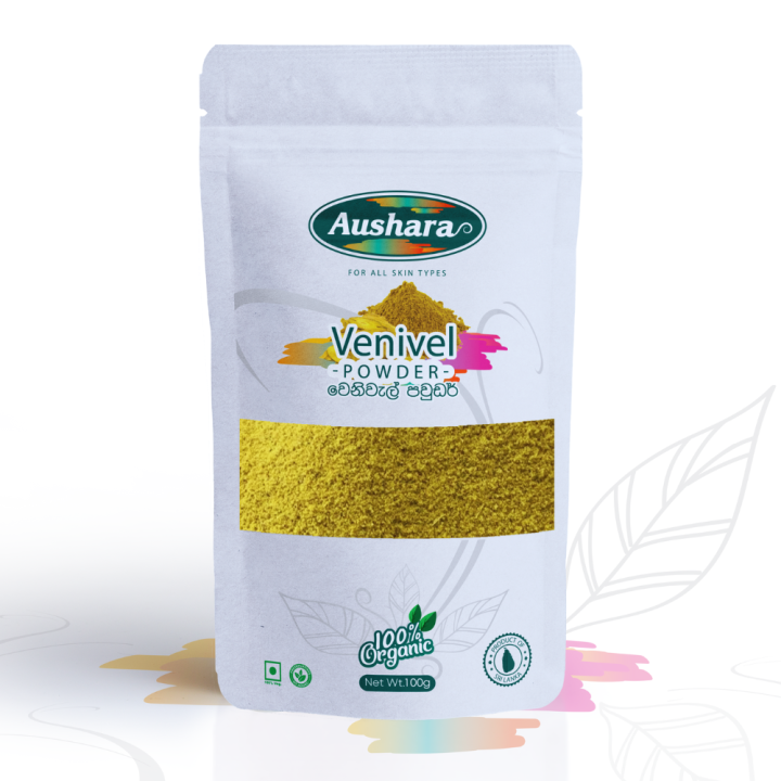 AUSHARA Organic Venivel Powder 100g - Pure and Natural Sri Lankan ...